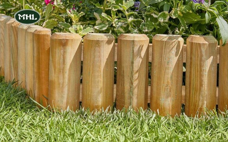 Border Wooden Garden Edging Ideas for a Beautiful Landscape