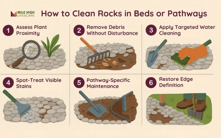 How to Clean Landscape Rock Easily Without Damaging It