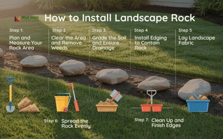 How to Install Landscape Rock in Denver: Step-by-Step Guide